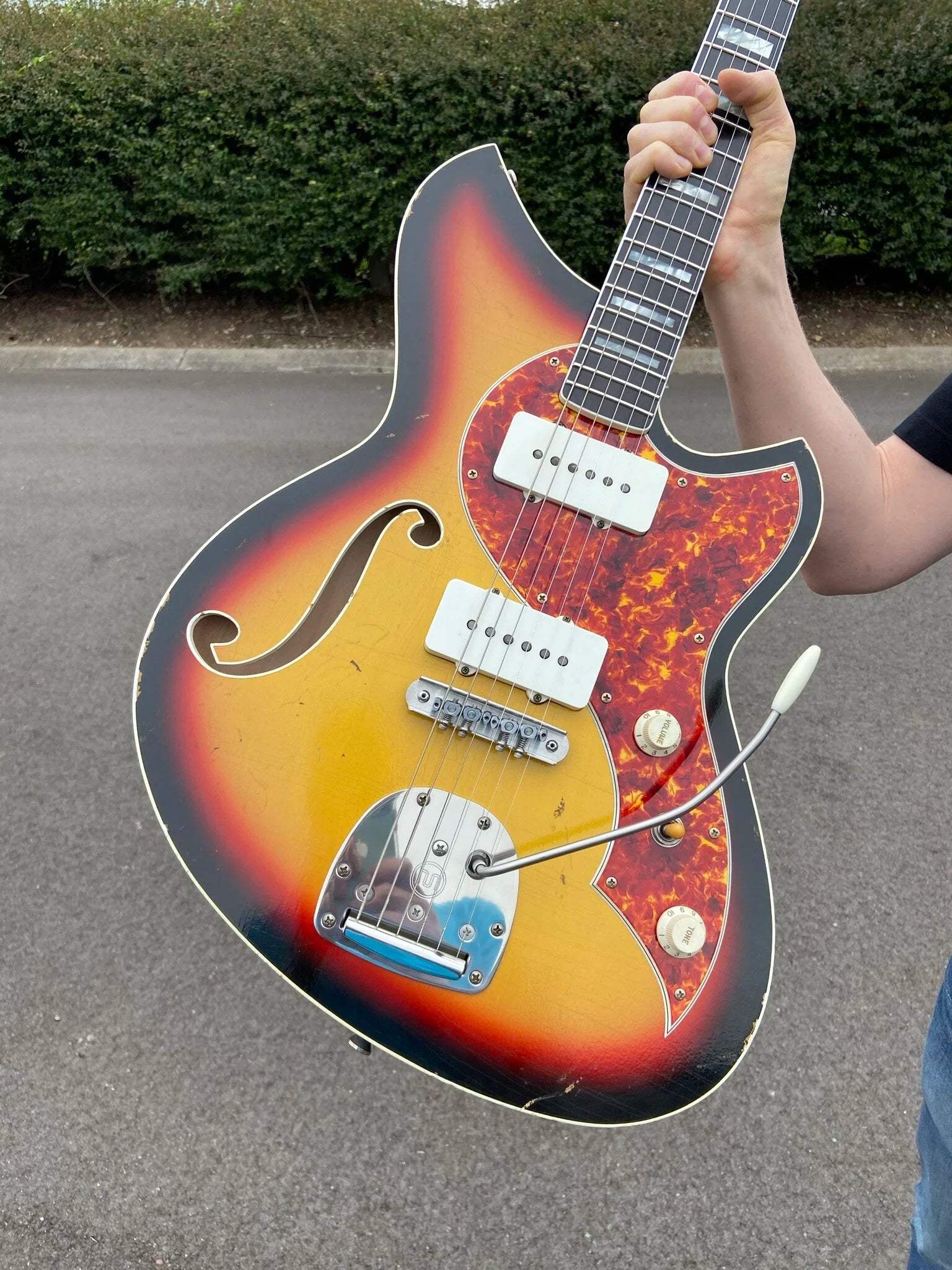 Signature MIRIS JM - '64 3-Tone Sunburst – Novo Guitars